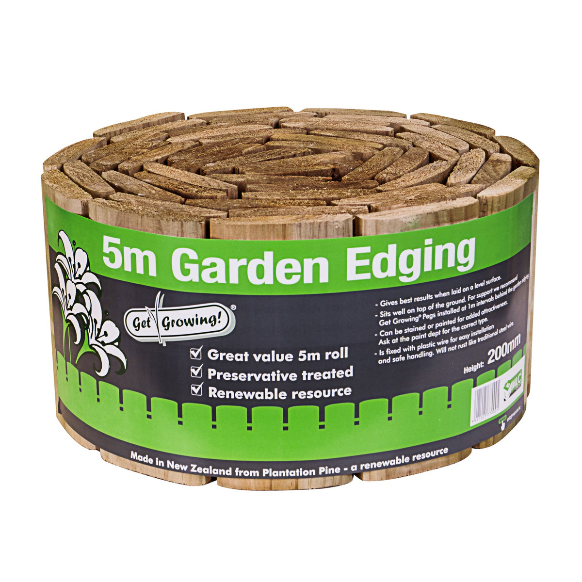 Garden Edging Timber - Treated – Get Growing